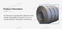 China Q195-q345 Hot Rolled Carbon Steel Coil for Construction ASTM/AISI/SGCC/CGCC/TDC51DZM/TDC52DTS350GD/TS550GD/DX51D Z for sale