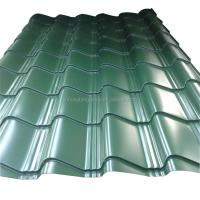 China Customized RAL PPGI Corrugated Galvanized Roof Sheet Panels for 600-1250mm Width and 0.13 Thickness Roofing for sale
