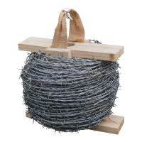 China Galvanized Iron Wire Barbed Wire Fence Hot Dip Galvanized Thorn Rope with Superior Protection for sale