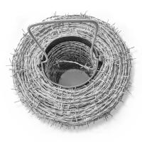 China 50kg Per Roll Hot Dip Galvanized Barbed Wire Strand with ISO9001 Certification for sale