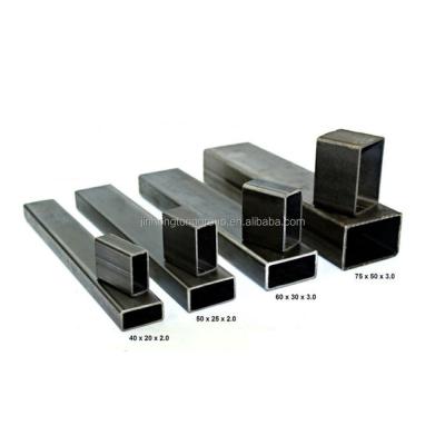 China 3M 4M 5M 6M Carbon Steel Square Tube Rectangular Steel Pipe with Round Shape Invoicing by Actual Weight Q235 Q235B Q345 Q345B for sale