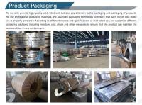 China Non-oiled CR Cold Rolled Carbon Steel Strip in Coils for Industry Material Width Options from 20 to 1 500 for sale