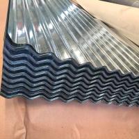 China BWG 22 GI Corrugated Sheet Galvanized Corrugated Metal Roofing Sheet for Mid Hard Roofing for sale