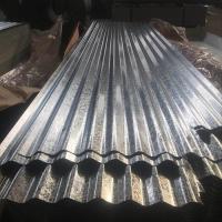 China Galvanized Coated 0.12-1MM Thickness 8ft Corrugated Iron Sheet GI Metal Roofing Sheet Outlet for sale