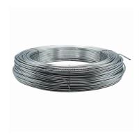 China 0.7mm 0.8mm 1.2mm 1.6mm 1.8mm 2mm Diameter Hot Dip Galvanized Mild Steel Construction Binding Wire with Black Surface for sale
