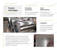 China Construction Material Mid Hard DX51D Z Gi Zinc Coated Galvanized Steel Sheet/Plate/Roll/Strip/Coil with Cutting Service for sale