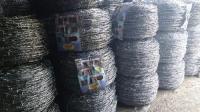China 8mm and 1.8mm Diameter Galvanized Barbed Wire for Fence and Construction Customizable for Different Customer Requirements for sale