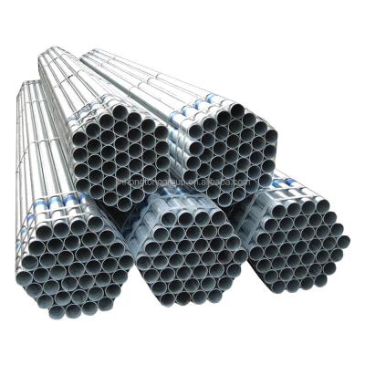 China Hot Dip Galvanized Carbon Steel Welded Pipe for Water Pipeline Customizable Zinc Layer Thickness and Wall Thickness Direct for sale