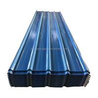 China Widely Used Corrugated Plastic Sheets 4*8 PPGI PPGL Roofing Corrugated Sheet Color Coated Galvanized Standard DIN for sale