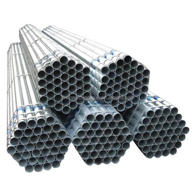 China Supply G80 Zinc Layer Hot Dip Galvanized Welded Carbon Steel Pipe for Structural Water Pipeline 0.2MM-2.5MM Thickness for sale