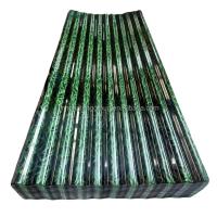 China Mid Hard RAL Customized Flexo 2 Color Corrugated Board PPGI Galvanized Steel House Roofing Sheet for Your Requirements for sale