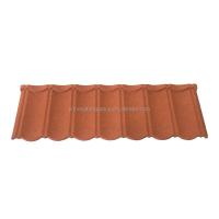 China High Corrosion Resistance ASTM Color Coated Stone Metal Roofing Tile with Customized Shape for sale
