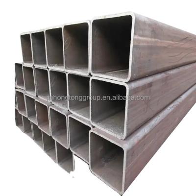 China Silver Galvanized Square Tube Iron Pipe 0.9mm GI Pipe Perforated with Z35.6-484.8g/m2 Zinc Coating and Powder Coated for sale