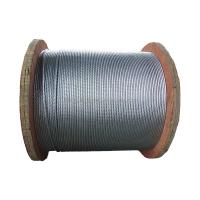 China High Compressive 6Mm Steel Wire Rope for Elevator 20mm 24mm Steel Grade galvanized Construction Structure for sale