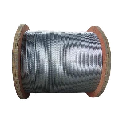 China High Compressive 6Mm Steel Wire Rope for Elevator 20mm 24mm Steel Grade galvanized Construction Structure for sale