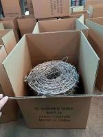 China Great Protection Assured Galvanized Steel Wire Double Ring Razor Barbed Wire Fence for Breeding on Highway Border Grassland for sale
