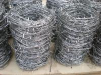 China Galvanized Single Twisted Barbed Wire Roll for Protective Construction Length Customers' Demand for sale