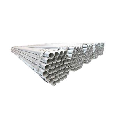China EN GB AiSi ASTM DIN JIS Standard Galvanized Welded Pipe Round Tube Pipe with 4mm Thickness and Customized Size for sale