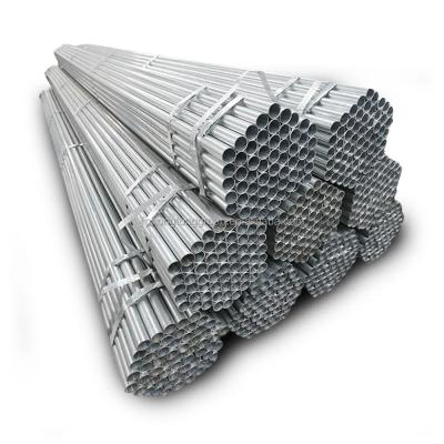 China Schedule 80 Hot Dipped Galvanized Steel Pipes Steel Tube For Construction Anti Rust Galvanized Sample Freely for sale