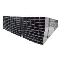 China 20*40 Customized Size Hot Dip Galvanized Square Steel Pipe with Punching Processing Service and Zinc Coated 200-700g/sqm for sale