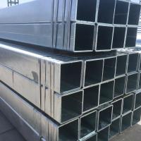 China Galvanized MS Rectangular Hollow GI Pipe 90mm Steel Tube for Machinery Parts Non-oiled and Reasonable for sale