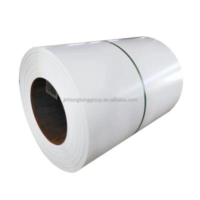 China 26 Gauge White Prepainted Galvanized Whiteboard Steel Coils for Customized Ral 9002 Color for sale
