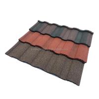 China Customized Colors Stone Coated Metal Roofing Sheets with High Corrosion Resistance and Long Span Roofing for sale