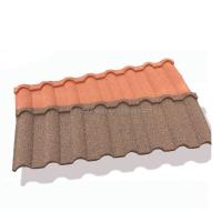 China Customized Colors Stone Coated Metal Roofing Sheets with High Corrosion Resistance and Long Span Roofing for sale