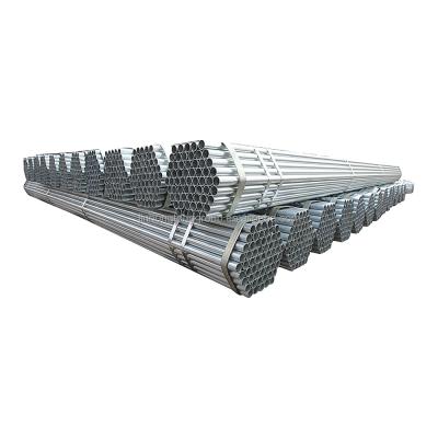 China Non-oiled Outlet Hot Dip Galvanized Round GI Pipe Schedule 20 40 Galvanized Round Pipe For Construction Grade S235JO Oiled for sale