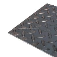 China SAE 1006 1008 Carbon Steel Checkered Checkered Iron Sheet Patterned Plate Length 2-12m or as required for Customized Size for sale