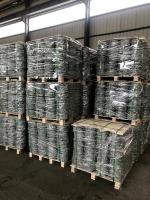 China Galvanized Security Fencing with Single Razor Blade and Anti Climb Barb length Customers'requirment Razor Barbed Wire for sale
