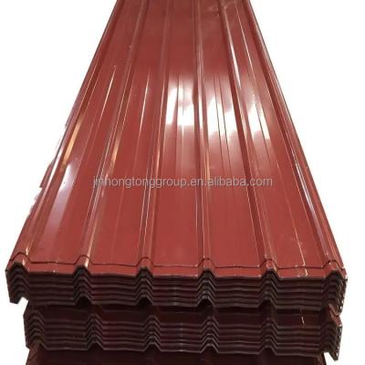 China Zero Spangle Roofing Sheet Customization GI/Color Coated Corrugated Sheet 0.20 0.25 0.3mm Thickness PPGI RAL for Houses for sale
