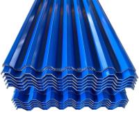 China 0.1-0.3mm Thickness Prepainted Galvanized Steel PPGI Corrugated Roofing Sheets with ASTM Standard and Hot Dip Galvanized for sale