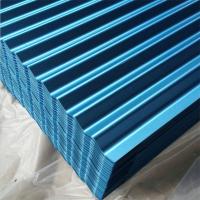 China Minimium Spangle Zinc Corrugated Roofing Sheet Color Coated Pre-Painted Steel Roof Tile for in Various Applications for sale