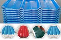 China Color Coated Corrugated Galvanized Steel Roofing Iron Sheet for Residential and Commercial Roofing for sale