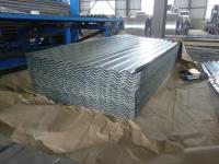 China Affordable Zinc-Galvanized Curved Roofing Panels DIN Standard 20-275g/m2 ZINC Coating Second-Hand Galvanized Sheets for sale