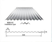 China Affordable Zinc-Galvanized Curved Roofing Panels DIN Standard 20-275g/m2 ZINC Coating Second-Hand Galvanized Sheets for sale