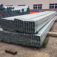 China A36 A500 Pre Galvanized Square Steel Pipe Hot DIP Galvanized Fence Tubing with Bending Processing by Actual Weight for sale
