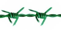 China Galvanized Metal Barbed Wire for Mesh Security Fencing 12.5 18 Gauge PVC Coated Iron Wire 50kg Directly Supply Offer for sale