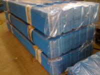 China Carbon Steel Grade JHT Corrugated Plate 0.12mm*1100mm Customized Size Color Corrugated Sheet for Customers Samples Color for sale