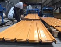 China Mid Hard RAL Color Custom PPGI Corrugated Blue Metal Sheet for Roof Tile within Building Material for sale