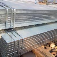 China 6m Length Galvanized Gi Iron Steel Square Round Pipe with Black Painted Surface for sale