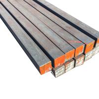 China Non-Alloy Hot Rolled Customized Size MS Square Bar 200x200 Square Steel Bar Hollow Crossection Squares Bars for sale