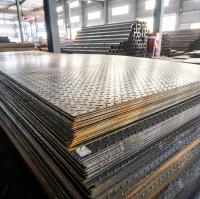 China Decoiling Processing Service AISI ASTM BS DIN GB JIS 2.0-8 mm Thick Checkered Carbon Steel Plate for Construction Structure for sale