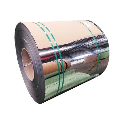 China 201 202 301L 304 SS Coil 2B BA HL 8K Surface Finish Cold Rolled Stainless Steel Coil with and Food Grade Certification for sale