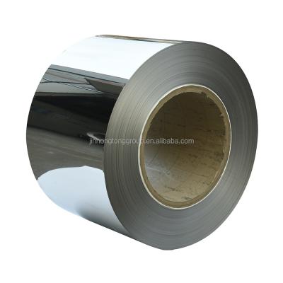 China Hot/Cold Rolled Technique Customized Size SS Mirror Finish Coil 201 202 304 316 410 Stainless Steel Strip For Tableware Kitchenware NO. 2 Surface for sale