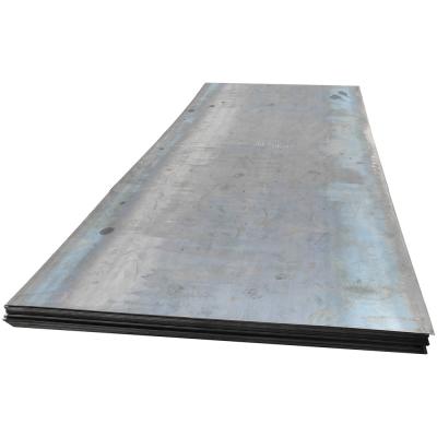 China Non-Alloy Flat Sheet Carbon Steel Plate A36 S235jr ASTM Grade B Checkered Embossed Boat Sheet for sale
