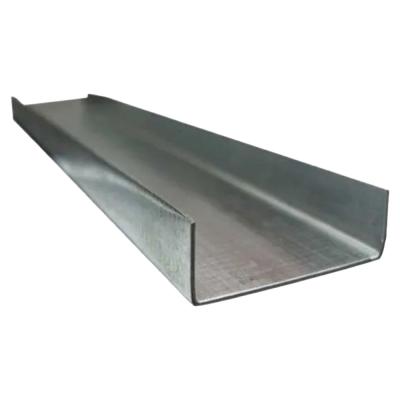 China Galvanized Channel Beam U Beam Q235B SS400 Q345B hot rolled carbon mild structural steel u channel c channel Standard ASTM for sale