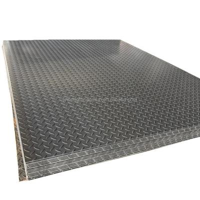 China Decoiling Processing Service Hot Rolled Steel Checkered Plate for Flat Sheet Coil and Processing for sale