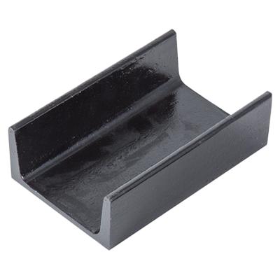 China ASTM Q235 Q345 hot rolled channel steel u shape beam U-bar for Invoicing by actual weight and Processing Service Cutting for sale